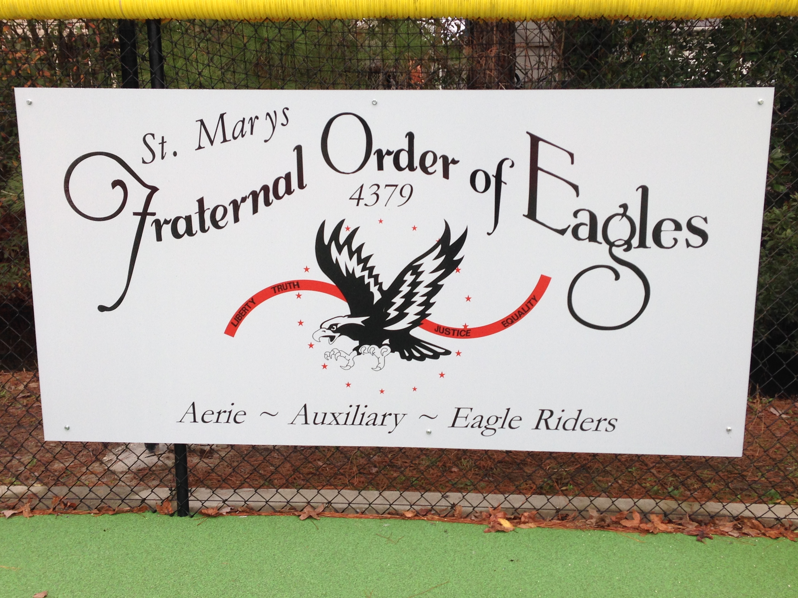 THANK YOU to The Eagle Riders/FOE Aerie #4379/Fraternal Order of Eagles ...